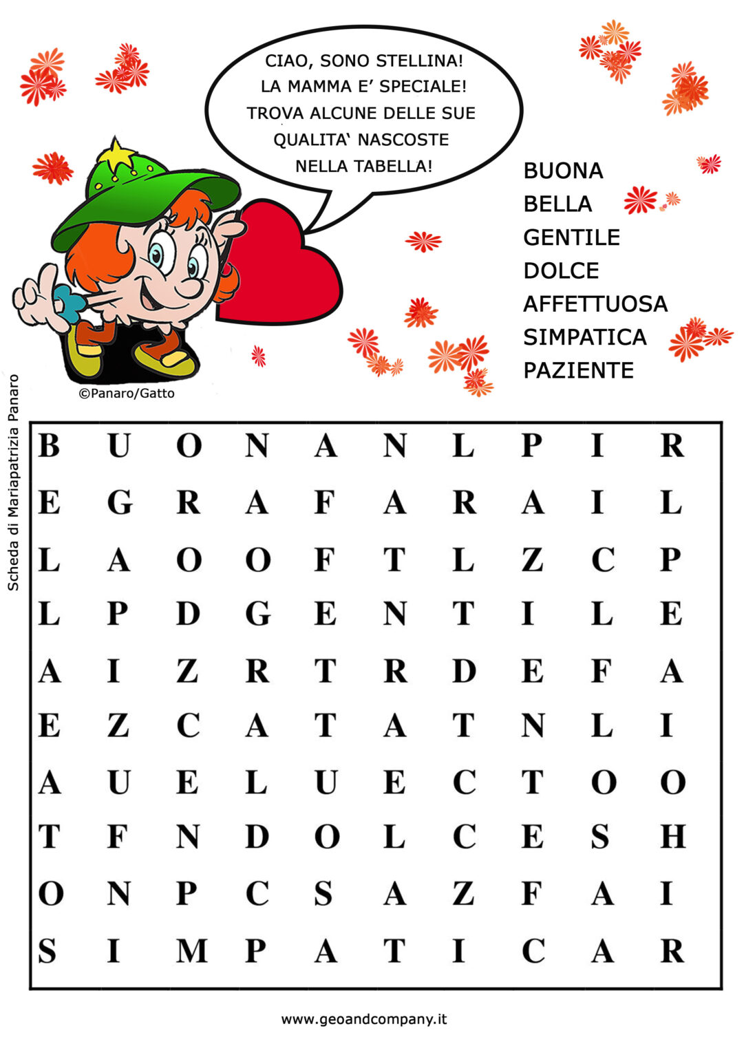 Crucipuzzle di Halloween – Giochi per bambini